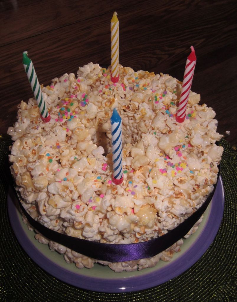 It’s my Birthday…Popcorn Cake! – Fork Lore